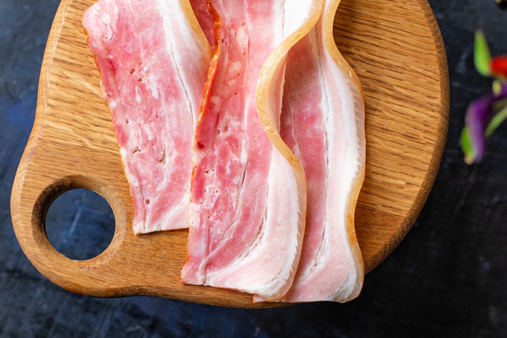 USDA Pasture Raised Sliced & Cured Cottage Bacon - Cat Hollow Farm