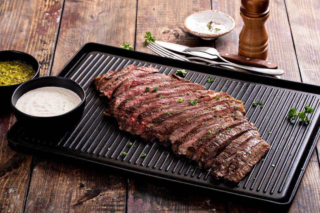 USDA Pasture Raised Beef Flank Steaks - Cat Hollow Farm